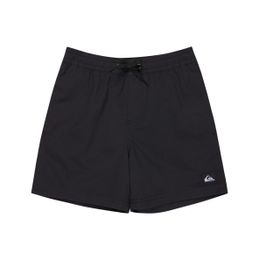 Quiksilver Kinder Badeshorts "EVERYDAY VOLLEY YTH 14"schwarz, Gr. 12, unifarben, Web, Baumwolle, Polyester, Badehosen, f&uuml;r Kinder und Jugendliche,