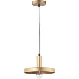 NOVA LUCE H&auml;ngeleuchten "GARNI", 1, &Oslash; 25cm, 1 Stk., gold, Esszimmer, Leuchten, Ohne Leuchtmittel