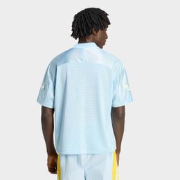 Herren Poloshirt "FB JERSEY"ice blau, Gr. XXL, adidas originals, Obermaterial: 100% Polyester, Shirts