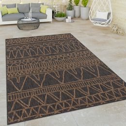 Teppich Paco Home, B:120cm H:5mm L:160cm, beige, Polypropylen (PP), Wohnzimmer, Teppiche, "Illusion 321", Flachgewebe, modernes Design, In- und