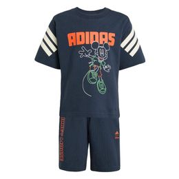 adidas Sportswear Trainingsanzug 'Disney Mickey Mouse' Jungen Gr&ouml;&szlig;e 98 navy / hellgr&uuml;n / orange / offwhite