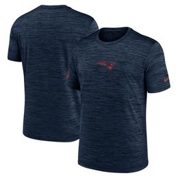 Nike Jungen T-Shirt "Nike T-Shirt New England Patriots Nike Velocity SS", blau, Gr. M, 100% Polyester, Shirts