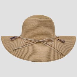 Chillouts Damen Sonnenhut "Atlanta Hat", beige, Gr. S, Stroh, H&uuml;te, femininer Sonnenhut aus Papierstroh