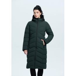 Icepeak Damen Outdoorjacke "Icepeak Mantel Partridge"dunkel gr&uuml;n, Gr. 42, 100% Polyester, Jacken