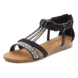 Lascana Damen Sandale, schwarz, Gr&ouml;&szlig;e 39