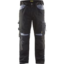 BLAKL&Auml;DER BL&Auml;KL&Auml;DER Herren Arbeitshose "Bund", schwarz, Gr. 50, Obermaterial: 65% Polyester PES. 35% Baumwolle CO., Hosen