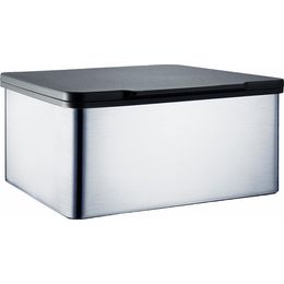 Blomus Kosmetikbox "MENOTO", B/H/T: 15cm x 7,5cm x 13cm, silber, Aufbewahrungsboxen, f&uuml;r Feuchtt&uuml;cher
