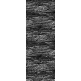 queence Vinyltapete "Tount", B/L: 0,9m x 2,5m, schwarz, Tapeten, 90x250cm, selbstklebend, kinderleichte Anbringung,, Sticker