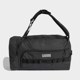 Sporttasche "ADIDAS HYBRID DUFFELBAG", adidas Performanceschwarz, reflective silber, Obermaterial: 100% Polyurethan, Taschen, f&uuml;r Erwachsene, aus
