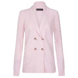 FELIX HARDY Herren Strickjacke "Stephanie"pink, Gr. M, 90% Polyacryl, 10% Wolle, Strickjacken