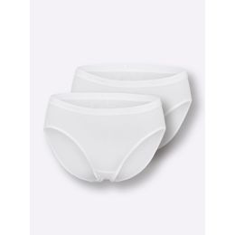 Mey Damen H&uuml;ftslip, wei&szlig;, Gr&ouml;&szlig;e 46