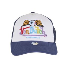 Von Dutch Trucker Cap "Von Dutch TRUCKER BAKER CAPS"navy, rainbow, 100% Polyester, Caps