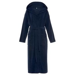 Vivance Long Bathrobe 'Dreams' female Blue size XXL/48