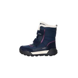 Geox Snowboots 'Trekkyup' M&auml;dchen Gr&ouml;&szlig;e 25 marine / lila / wei&szlig;