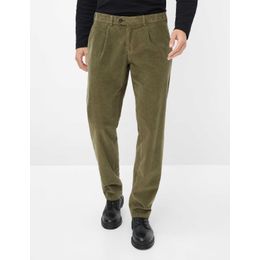 Eurex By Brax Herren Bundfaltenhose "Style LUIS"gr&uuml;n, Gr. 29, Web, 98% Baumwolle, 2% Elasthan, Hosen