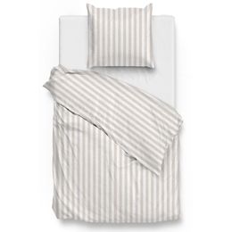 Bettw&auml;sche ZO HOMEsandy, beige, Renforc&eacute;, Obermaterial: 100% Baumwolle, Bettw&auml;sche, "Banda-di-Lino", Bettw&auml;sche aus 100% Baumwolle, hochwertiges