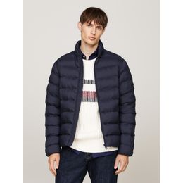 Tommy Hilfiger Herren Steppjacke "MID WEIGHT STAND COLLAR JACKET", blau, Gr. XXL, Web, Obermaterial: 100% Polyamid. Futter: 100% Polyester.
