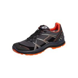 HAIX Herren Wanderschuh "Black Eagle Adventure 46055 GTX low", Gr. 6, grau, Obermaterial: 50% sonstige Fasern AF. 50% Textilmaterial TEXMAT., Schuhe