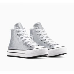 Converse Damen Sneaker "CHUCK TAYLOR ALL STAR EVA LIFT", Gr. 37,5silber, wei&szlig;, barely grau, Textil, Schuhe