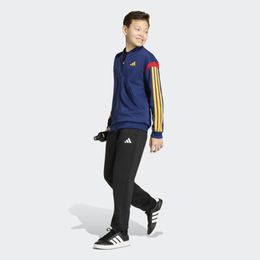 adidas Sportswear Trainingsjacke Jungen Gr&ouml;&szlig;e 140 blau / gelb / rot
