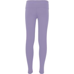 Endurance Jungen Trainingstights "Basia", lila, Gr. 164, unifarben, 77% Polyamid, 23% Elasthan, Hosen, aus atmungsaktivem Material mit 4-Way-Stretch
