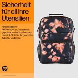 HP Notebook-Rucksack "Campus XL (Tie Dye)", B/H/T: 30,5cm x 43cm x 16,5cm, bunt, Taschen