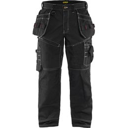 BLAKL&Auml;DER BL&Auml;KL&Auml;DER Herren Arbeitshose "Bund", schwarz, Gr. 44, Obermaterial: 78% Polyester PES. 22% Baumwolle CO., Hosen