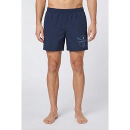 Chiemsee Herren Badeshorts "Swim Shorts Jadeite"marineblaus, Gr. XL, Obermaterial: 100% Polyester, Badehosen