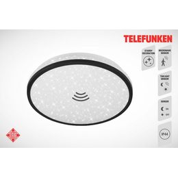 Telefunken LED Deckenleuchte "TEPI", schwarz-wei&szlig;, Schlafzimmer, Leuchten