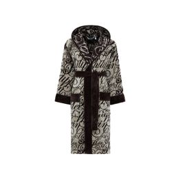 Bademantel Philipp Plein04, braun, Obermaterial: 100% Baumwolle, Hausm&auml;ntel, "Hooded Bathrobe Signature"