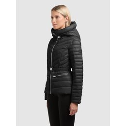 Khujo Damen Outdoorjacke "Lorella", schwarz, Gr. L, Obermaterial: 100% Nylon. Innenfutter: 100% Nylon. Wattierung: 100% Polyester, Jacken,
