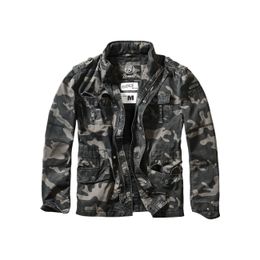 Brandit Herren Allwetterjacke "Brandit Herren Britannia Jacket"schwarzcamo, Gr. XXL, unifarben, 100% Baumwolle, Jacken