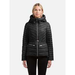 Khujo Outdoorjacke "Lorella"schwarz, Gr. XXL, Obermaterial: 100% Nylon; Innenfutter: 100% Nylon; Wattierung: 100% Polyester, Jacken, &Uuml;bergangsjacke