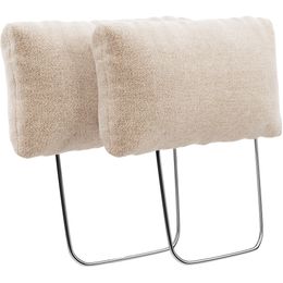 Sit & More Kopfst&uuml;tze SIT & MORE, B:50cm H:25cm T:12cm, beige, 95% Polyester, 5% Polyamid, Polsterauflagen, "Soul"