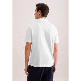 Seidensticker Herren Poloshirt, wei&szlig;, Gr. XL, unifarben, 100% Baumwolle, Shirts, Polo Uni