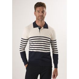 FELIX HARDY Herren Polokragenpullover "Strickpullover mit Polokragen"ecru, Gr. XXL, 100% Baumwolle, Pullover