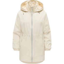 Ragwear Damen Kurzmantel "Brona"beige, Gr. M, Obermaterial: 100% Polyester; Innenfutter: 100% Polyester, M&auml;ntel, Kurzer Damen &Uuml;bergangsmantel mit