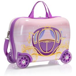 Heys Kinder Kinderkoffer "Kinderkoffer Heys Kids Ride-On Luggage, 16 cm", rosa, Polycarbonat, mehrfarbig, festlich, Koffer, Heys Kindertrolley Kinder