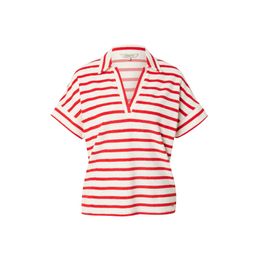 Herrlicher Poloshirt 'Venetia' Damen Gr&ouml;&szlig;e XS rot / wei&szlig;