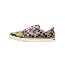 DOGO Sneaker low 'DOGO Sneaker - Looney Tunes You-re-Despicable' Damen Gr&ouml;&szlig;e 37 bunt