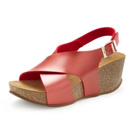 Lascana Damen Sandalette, rot, Gr&ouml;&szlig;e 36