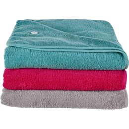 w&auml;schepur w&auml;schepur Bade-Poncho, pink, Gr&ouml;&szlig;e S/M