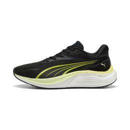 Puma Herren Laufschuh "ELECTRIFY NITRO 4", Gr. 41, schwarz, Synthetik, Schuhe, mit atmungsaktivem Mesh-Obermaterial, mit herausnehmbarer Innensohle