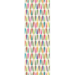 queence Vinyltapete "John", B/L: 0,9m x 2,5m, bunt, Tapeten, 90x250cm, selbstklebend, kinderleichte Anbringung,, Sticker