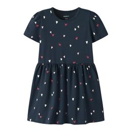name it Kleid 'NMFFILLA' M&auml;dchen Gr&ouml;&szlig;e 98 beige / navy / rot
