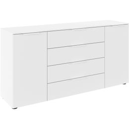 Kommode, B:160cm H:81cm T:42cmalpinwei&szlig;, LeGer Home by Lena Gercke, Holzwerkstoff, Schlafzimmer, Sideboards, "Kommode Sideboard Schubladenkommode