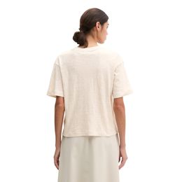 Marc O'Polo MARC O'POLO Damen T-Shirtgray silk, Gr. L, Slub, Obermaterial: 100% Baumwolle, Shirts, regular aus Slub-Jersey