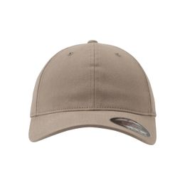 Flexfit Flex Cap "Flexfit Unisex Flexfit Garment Washed Cotton Dad Hat"khaki, Gr. S, unifarben, 98% Baumwolle, 2% Elasthan, Caps