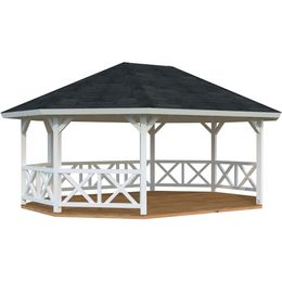 Holzpavillon Palmakowei&szlig;, neutral, Garten, Pavillons, "Betty", BxTxH: 551x700x362 cm