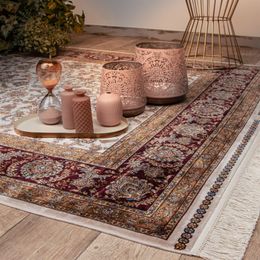 Teppich Kayoom, B:200cm H:8mm L:290cm, braun, Modal, Wohnzimmer, Teppiche, "Babil 310", Kurzflor, Orient, Modernes Muster, Deko,